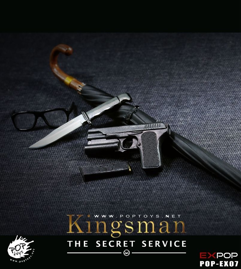 POP Toys 1/6 Scale 12" Kingsman The Secret Service Action Figure POP ...