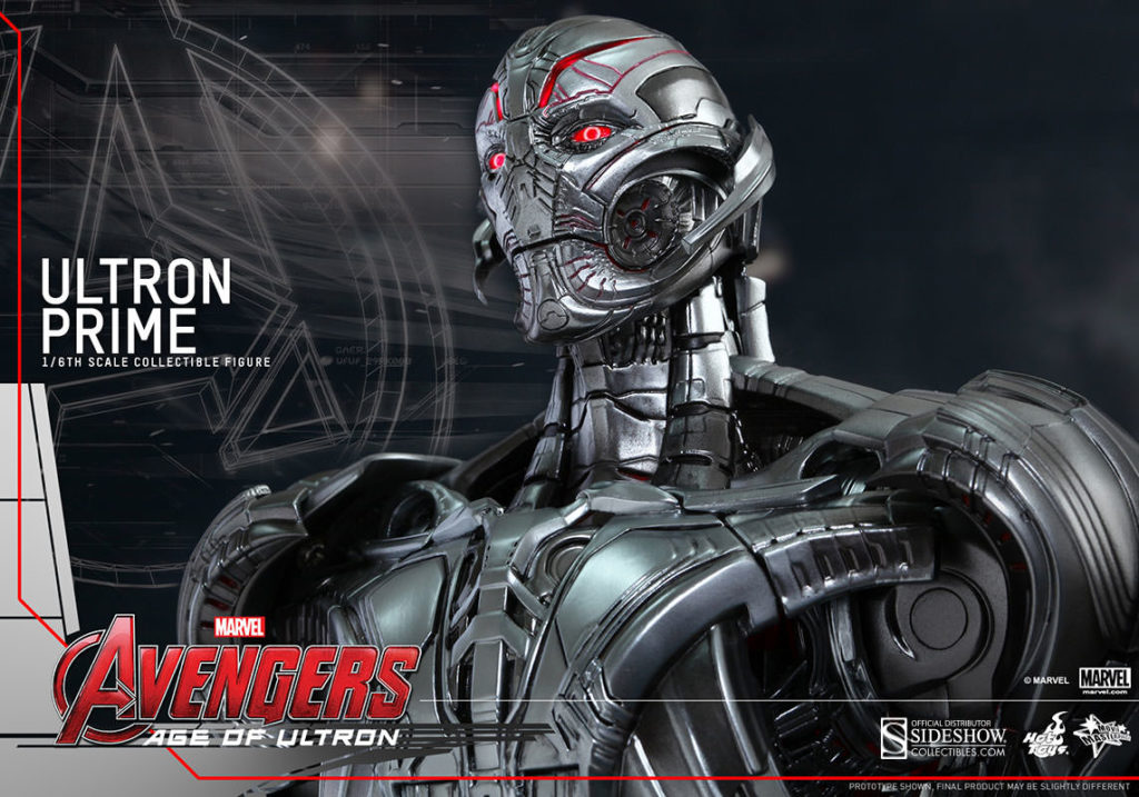 Ultron Prime Sixth Scale Figure by Hot Toys Avengers: Age of Ultron ...