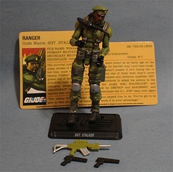 GI JOE SGT STALKER 2007 LOOSE · Fairway Hobbies