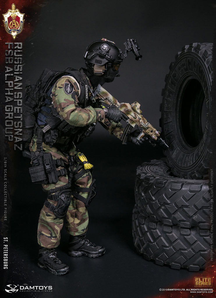 IN Stock DAMTOYS RUSSIAN SPETSNAZ FSB ALPHA GROUP ST. PETERSBURG 1/6 ...