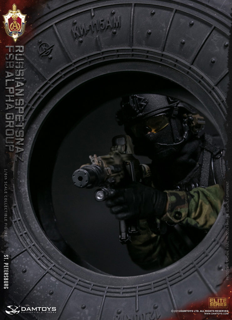 IN Stock DAMTOYS RUSSIAN SPETSNAZ FSB ALPHA GROUP ST. PETERSBURG 1/6 ...