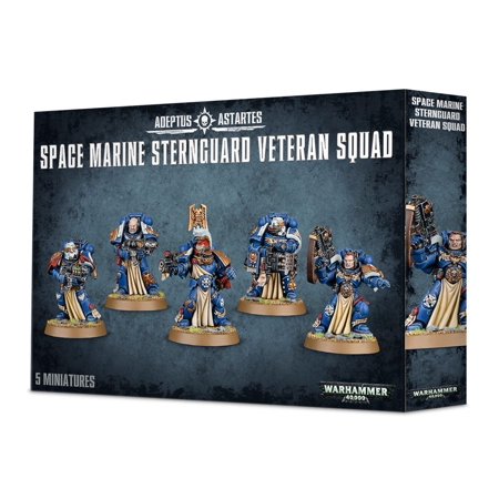 Warhammer 40k SPACE MARINES STERNGUARD VETERAN SQUAD · Fairway Hobbies
