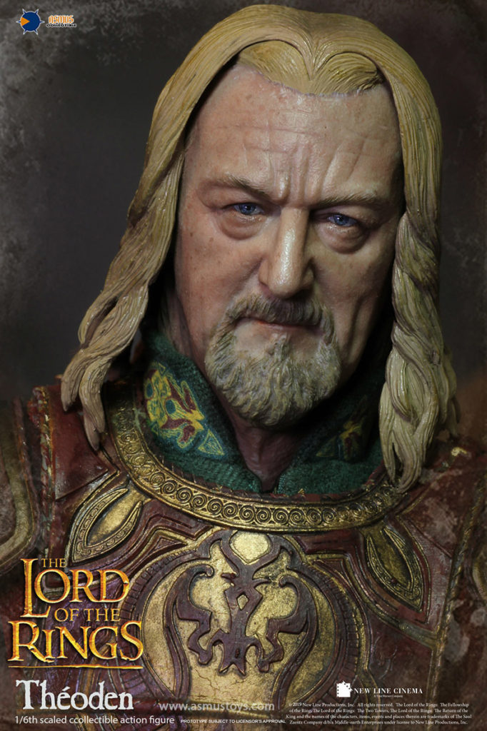 ASMUS TOYS THE LORD OF THE RINGS - THEODEN 1/6 SCALE ACTION FIGURE ...