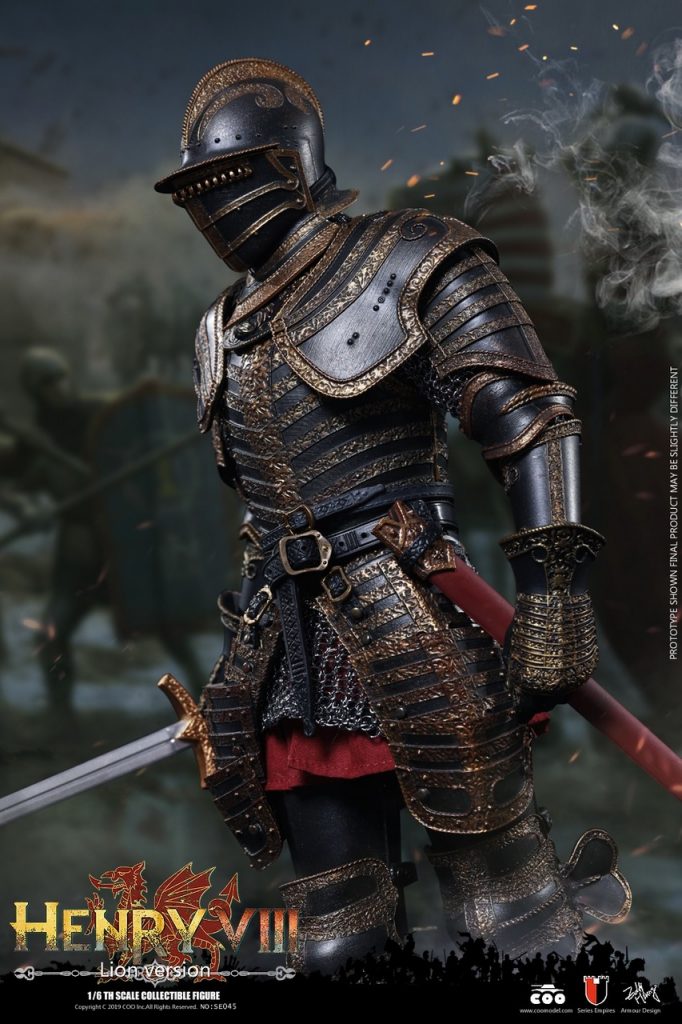 COOMODEL DIECAST ALLOY EMPIRES SERIES: HENRY VIII 1/6 SCALE ACTION ...