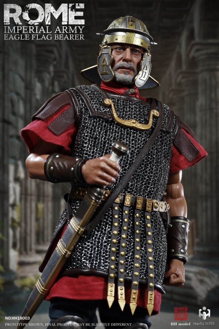 HH MODEL X HAOYU TOYS IMPERIAL ROMAN ARMY AQUILIFER 1/6 SCALE ACTION ...