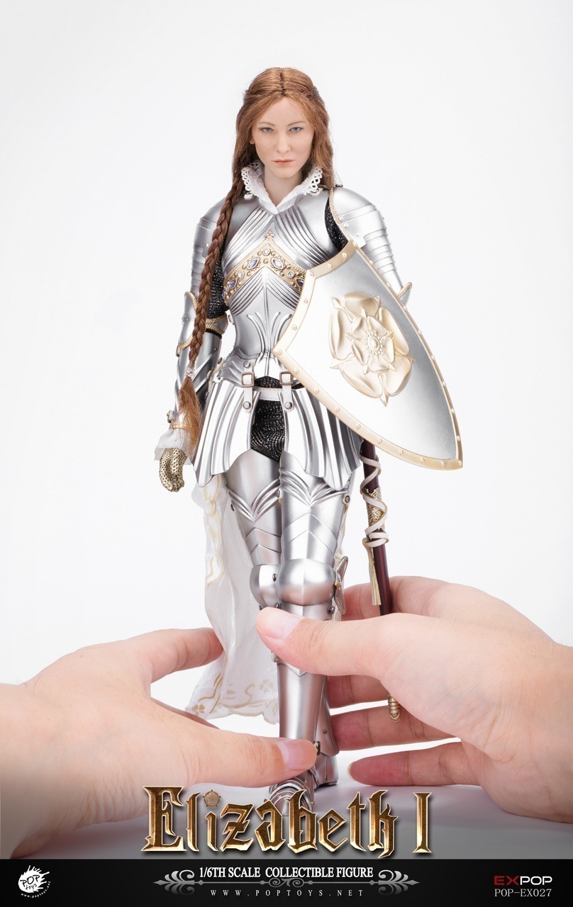 POPTOYS QUEEN ELIZABETH 1/6 SCALE ACTION FIGURE DELUXE VERSION POP ...