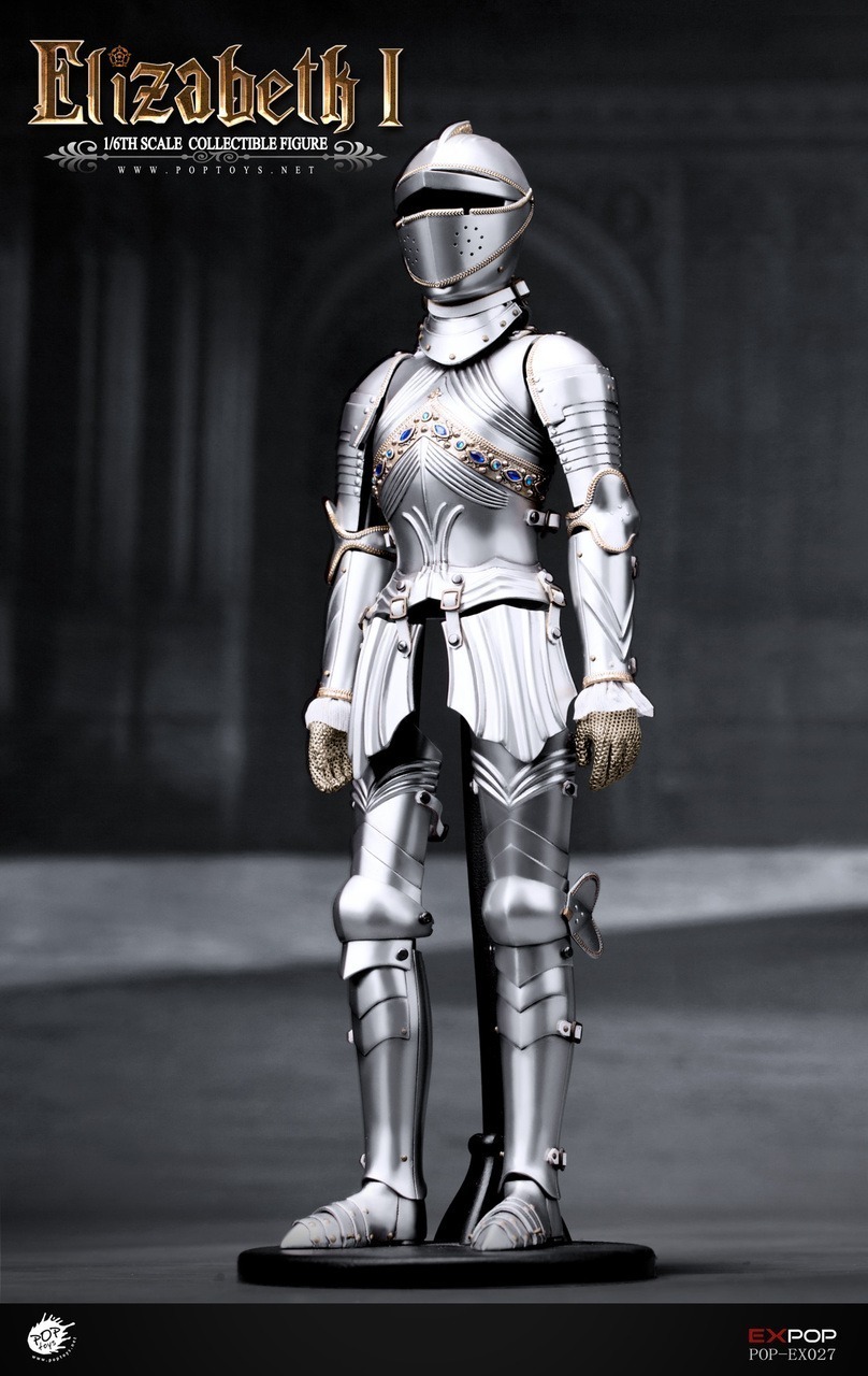 POPTOYS QUEEN ELIZABETH 1/6 SCALE ACTION FIGURE DELUXE VERSION POP ...