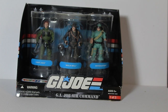 Gi Joe Air Command Toys"R"Us Exclusive Capt. Ace, Wild Bill, Skyduster ...