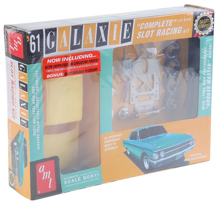 AMT 1/25 1961 Ford Galaxie Slot Car Kit - SCAMT783 · Fairway Hobbies