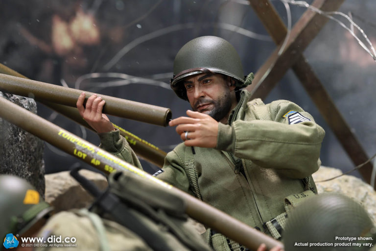 DiD 1/6 A80150 WWII US 2nd Ranger Battalion Series 5 – Sergeant Horvath ...