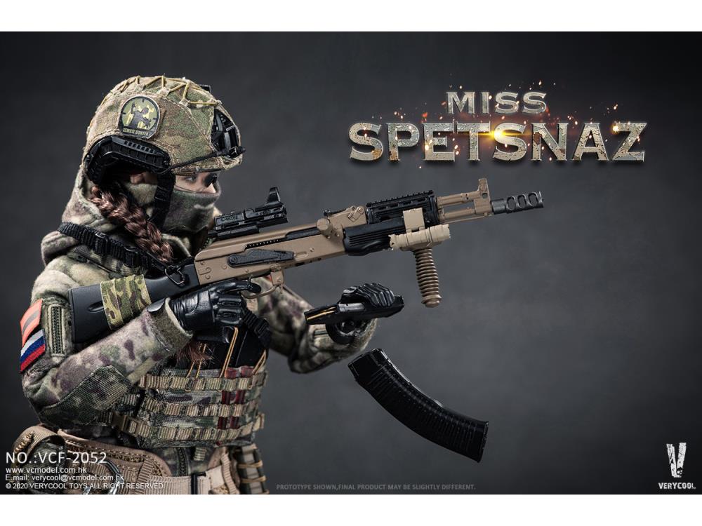 Russian Special Combat Miss Spetsnaz 1/6 Scale Figure BY VERY COOL ...