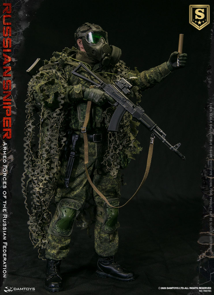 DAM TOYS ARMED FORCES OF THE RUSSIAN FEDERATION - RUSSIAN SNIPER 1/6 ...