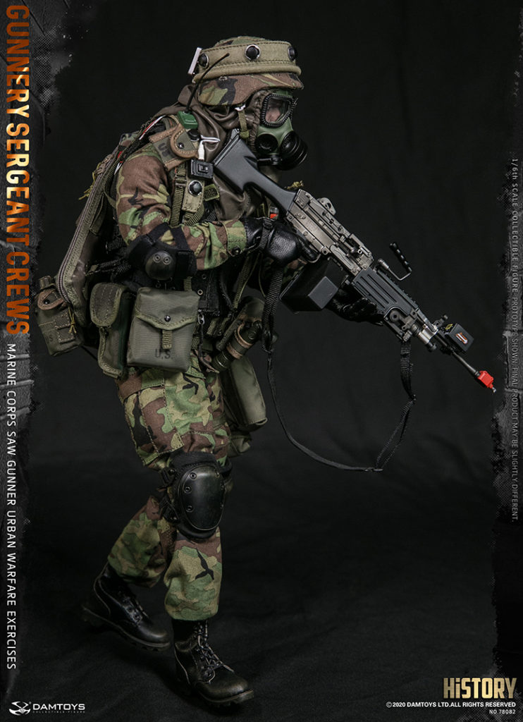 DAM TOYS MARINE CORPS SAW GUNNER URBAN WARFARE EXERCISES - GUNNERY ...