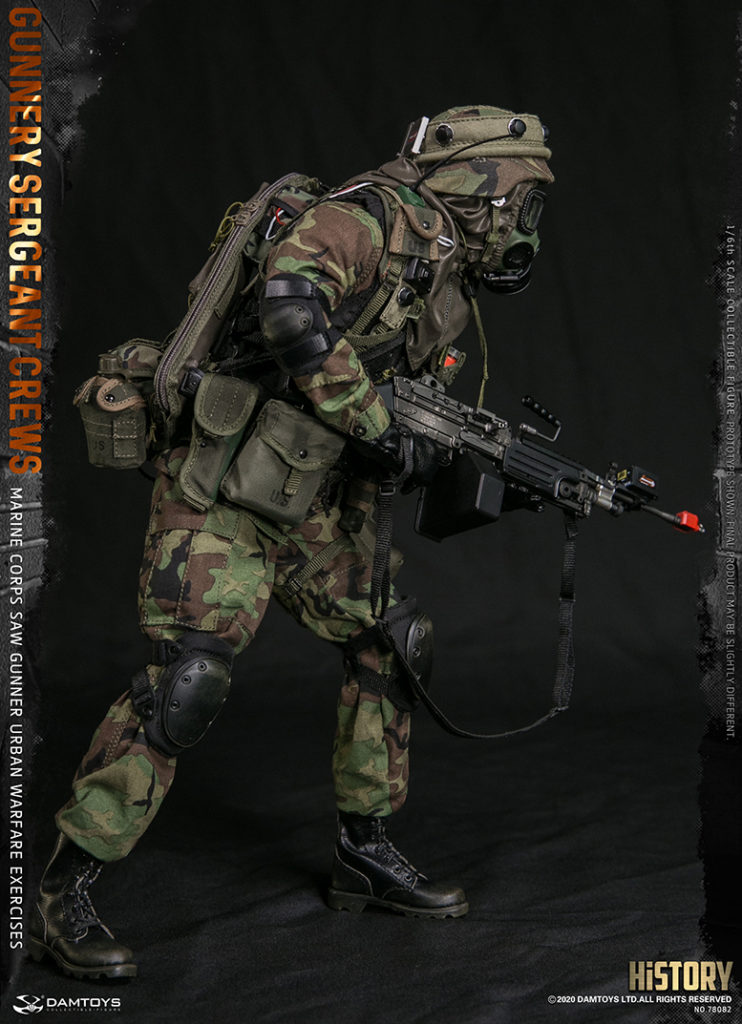 DAM TOYS MARINE CORPS SAW GUNNER URBAN WARFARE EXERCISES - GUNNERY ...