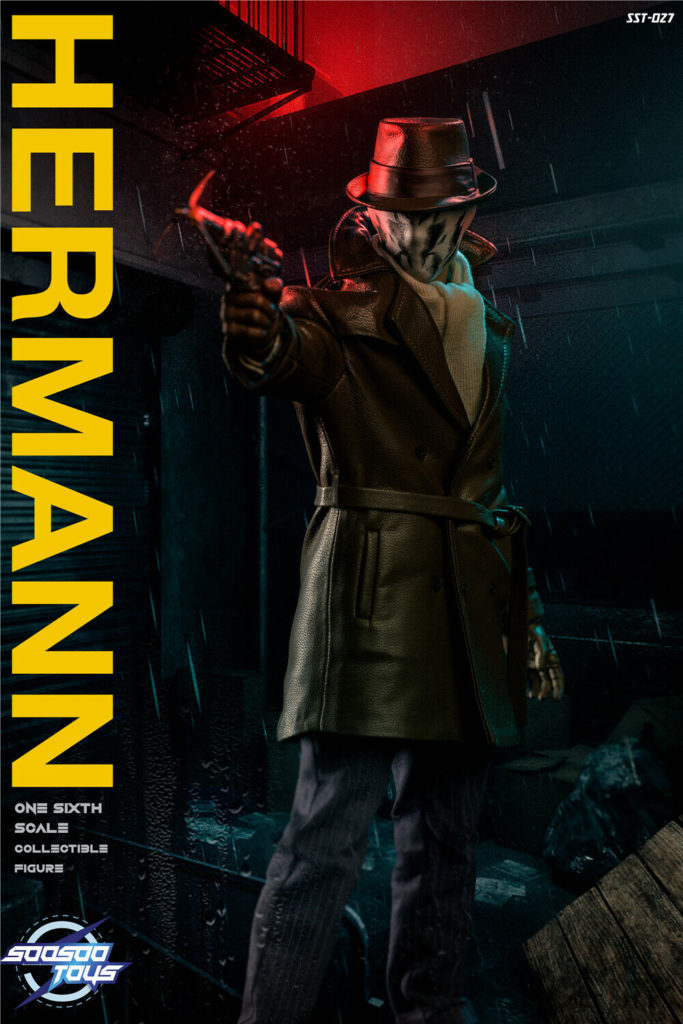 1/6 Soosootoys SST027 Watchmen Rorschach HERMAN 12" Action Figure ...