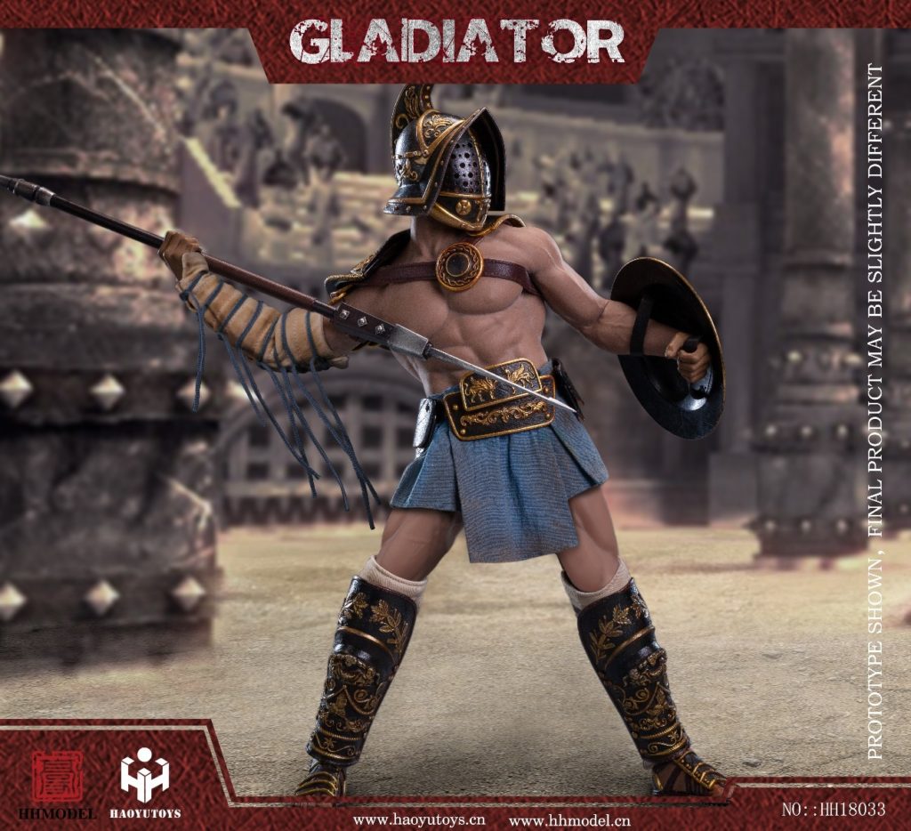 HH MODEL X HAOYU TOYS IMPERIAL ROMAN ARMY HUNTING GROUND - HOPLOMACHUS ...
