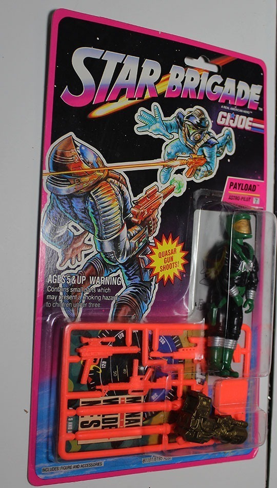 VINTAGE 1993 GI JOE STAR BRIGADE PAYLOAD ASTRO PILOT carded · Fairway ...