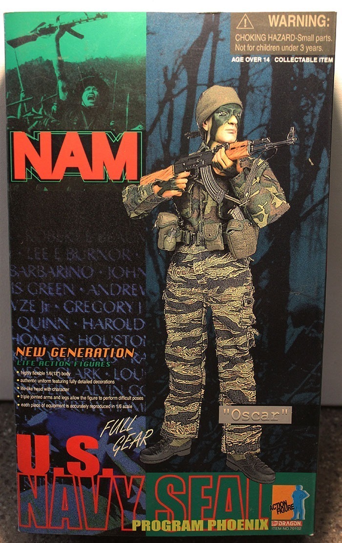 Dragon Nam U.S. Navy Seal Program Phoenix Oscar 12" · Fairway Hobbies