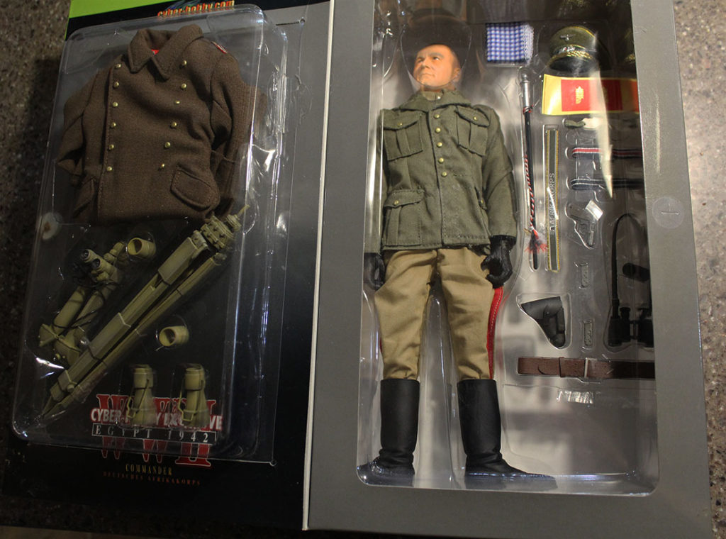 Cyber-Hobby WWII 1/6 Commander Deutsches Afrikakorps "Erwin Rommel ...