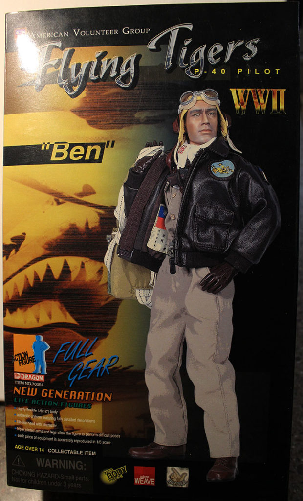 Dragon Models - Flying Tigers P-40 Pilot "Ben" Action Figure 70094 1:6 ...