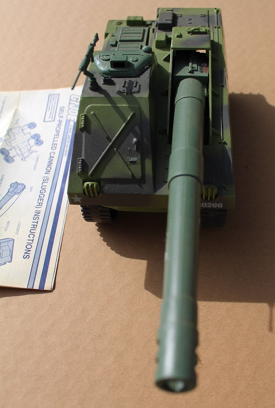 G.I. Joe Hasbro Vintage Slugger Tank 1984 nice shape with instructions ...