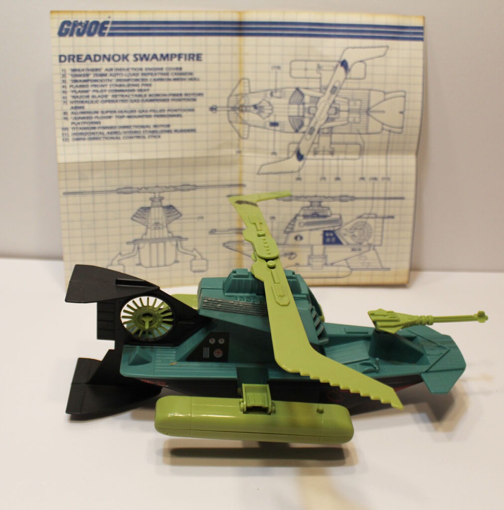 1986 G.I. Joe Dreadnok Swampfire complete with instructions T1 ...