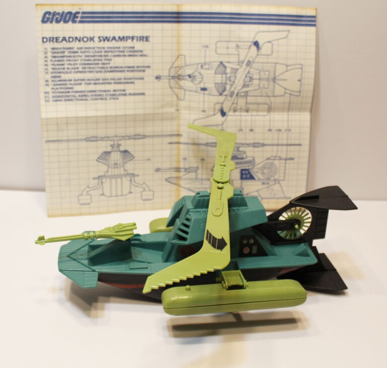 1986 G.I. Joe Dreadnok Swampfire complete with instructions T1 ...